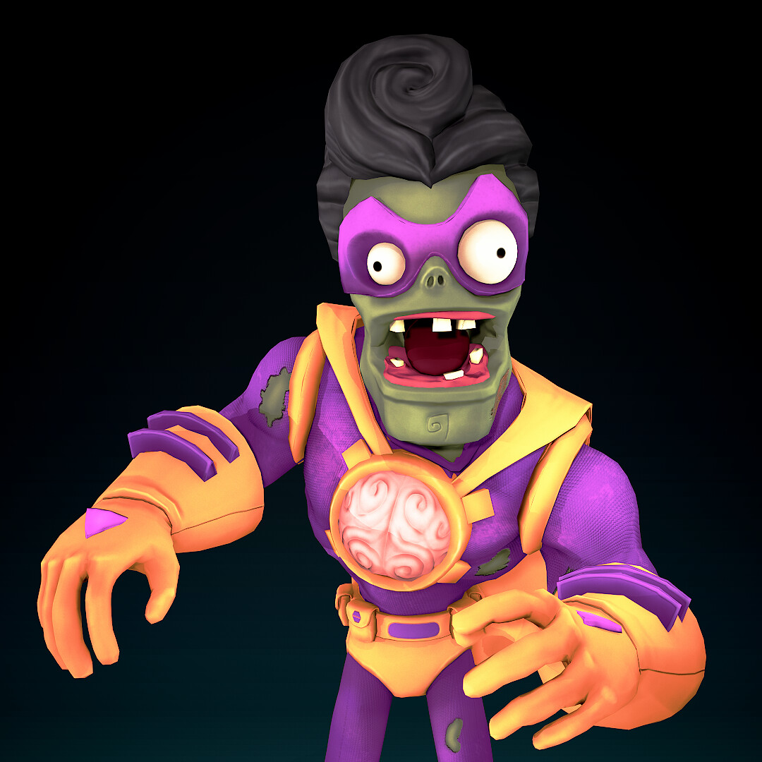 ArtStation - Super Brainz- Plants VS Zombies