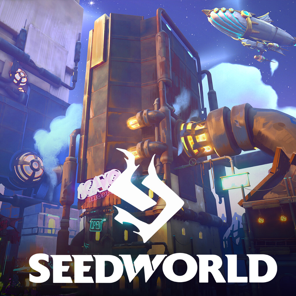 ArtStation - Seedworld Theme Map Concept Art