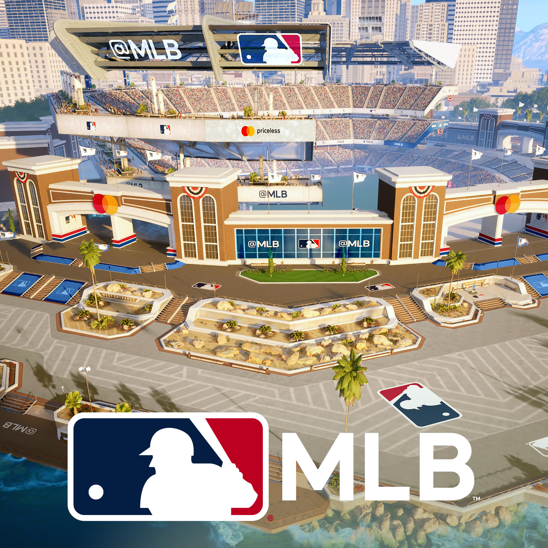 ArtStation - MLB Virtual 31st Ballpark (Branding & Graphics)
