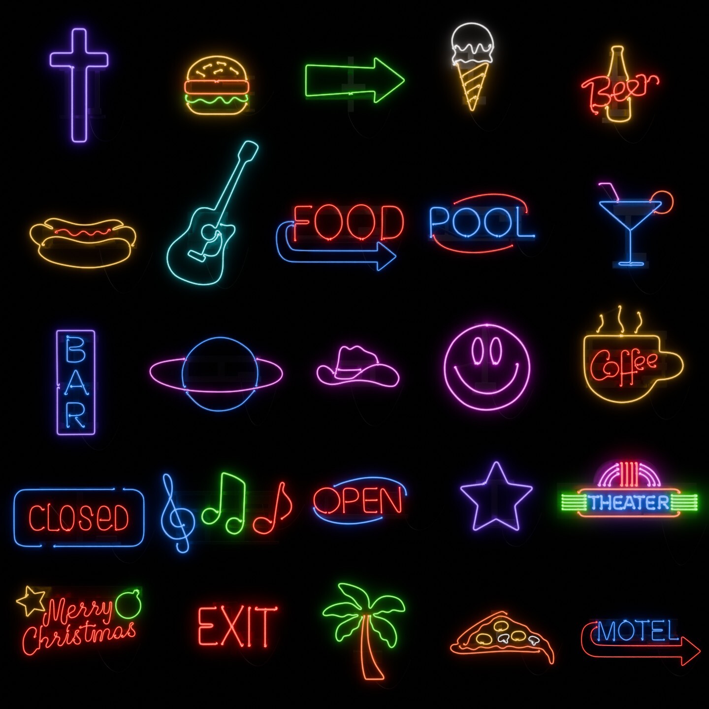 ArtStation - How to Make Neon Signs in Blender (Tutorial)