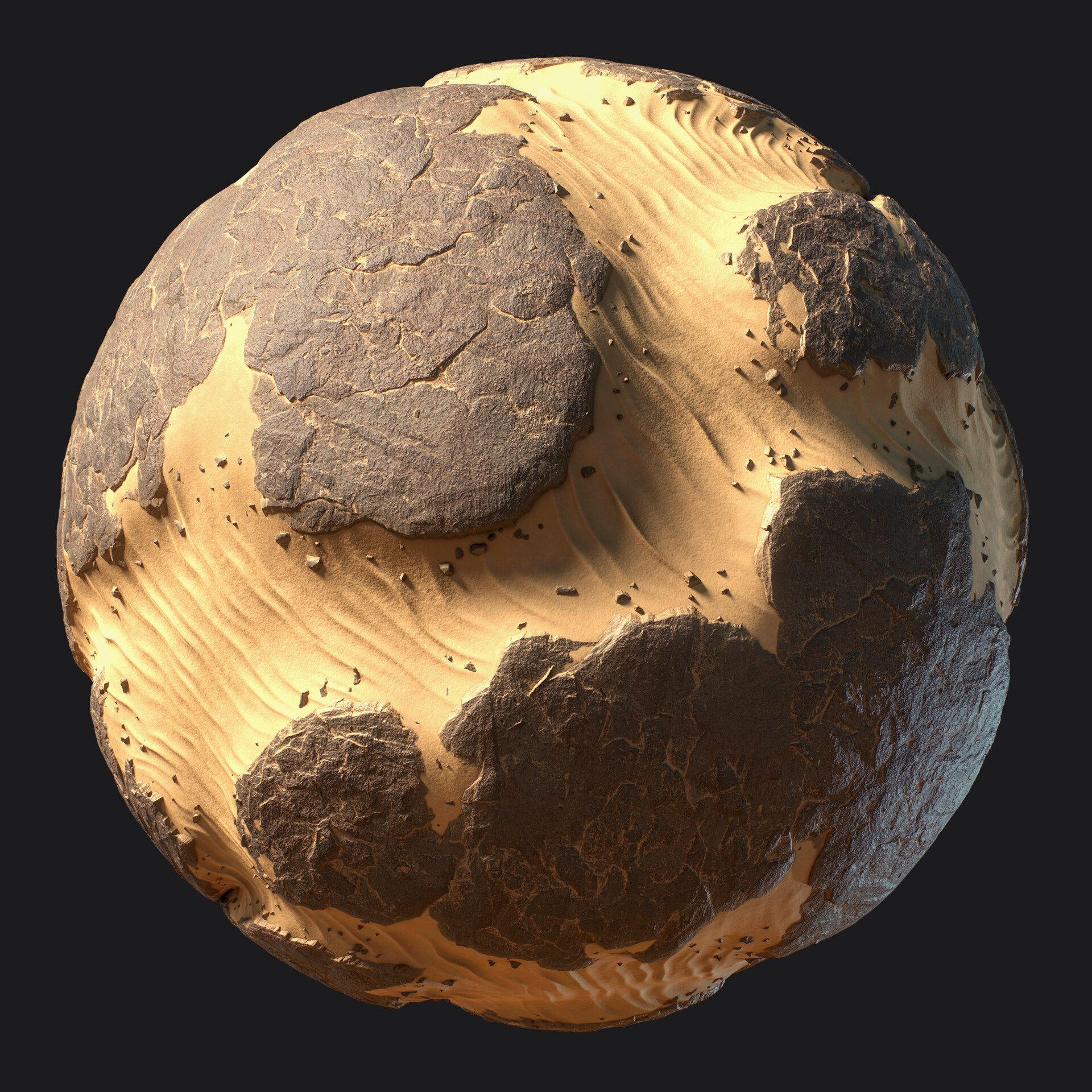 ArtStation - Desert Rocks