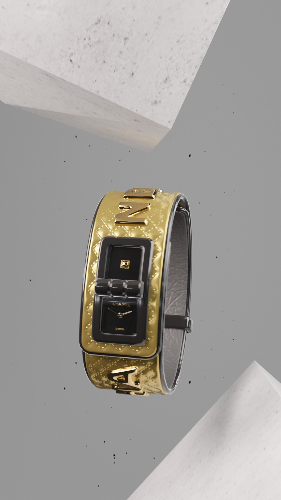 ArtStation - CHANEL code Coco Cybergold