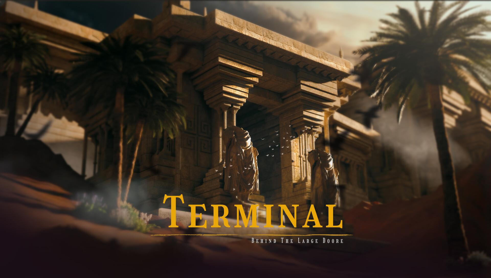 ArtStation - TERMINAL : Behind The Large Door.1