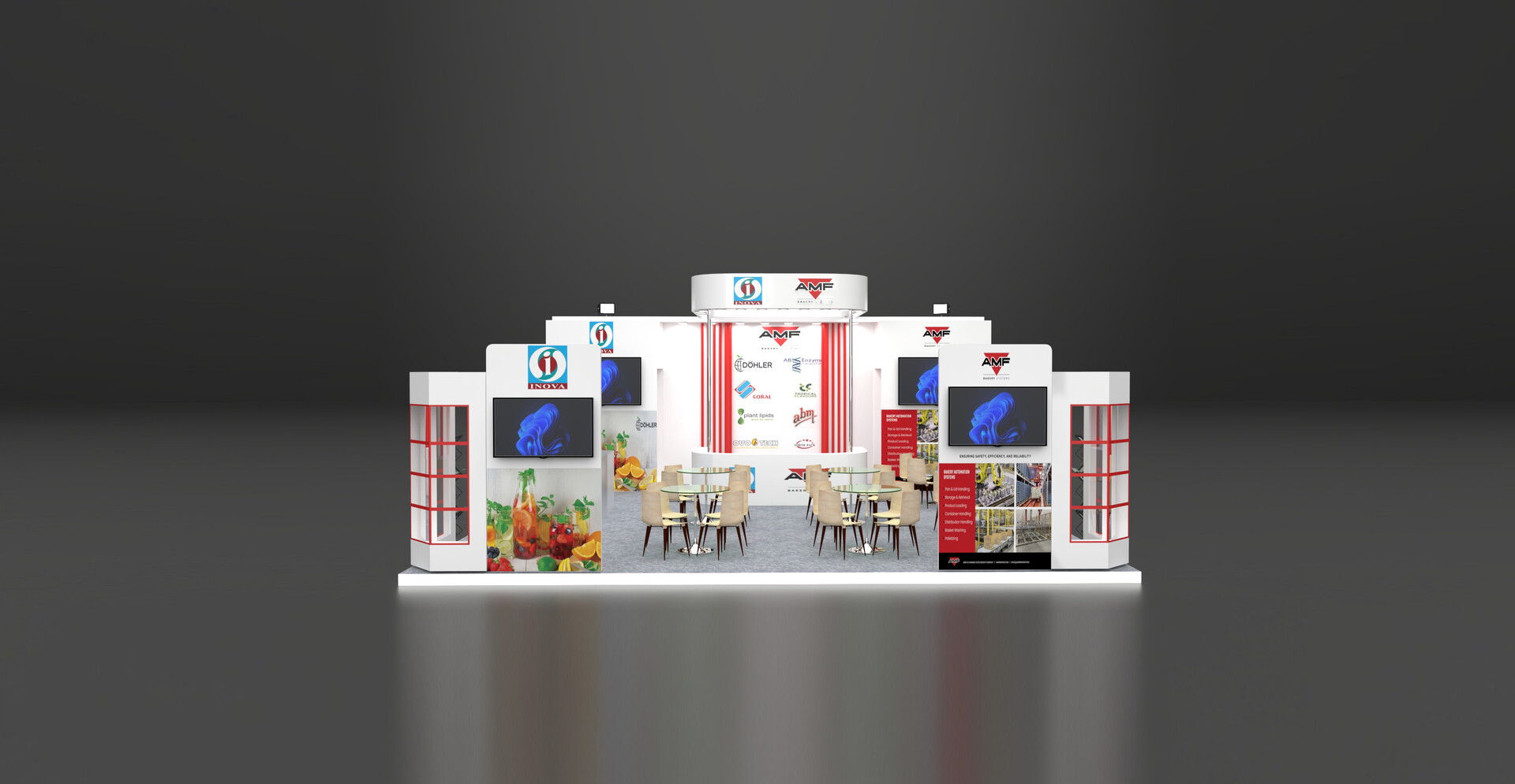 ArtStation - 3d Booth Fabrication