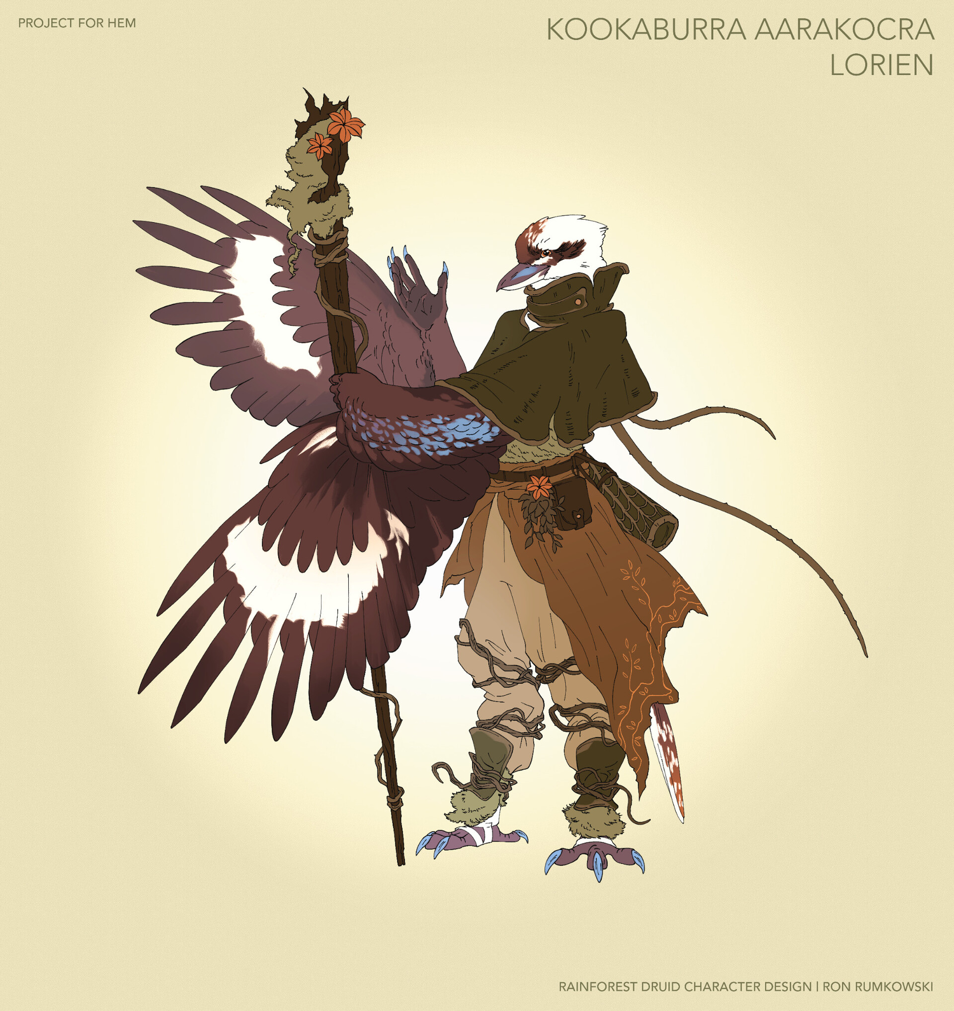 ArtStation - DnD druid concept art