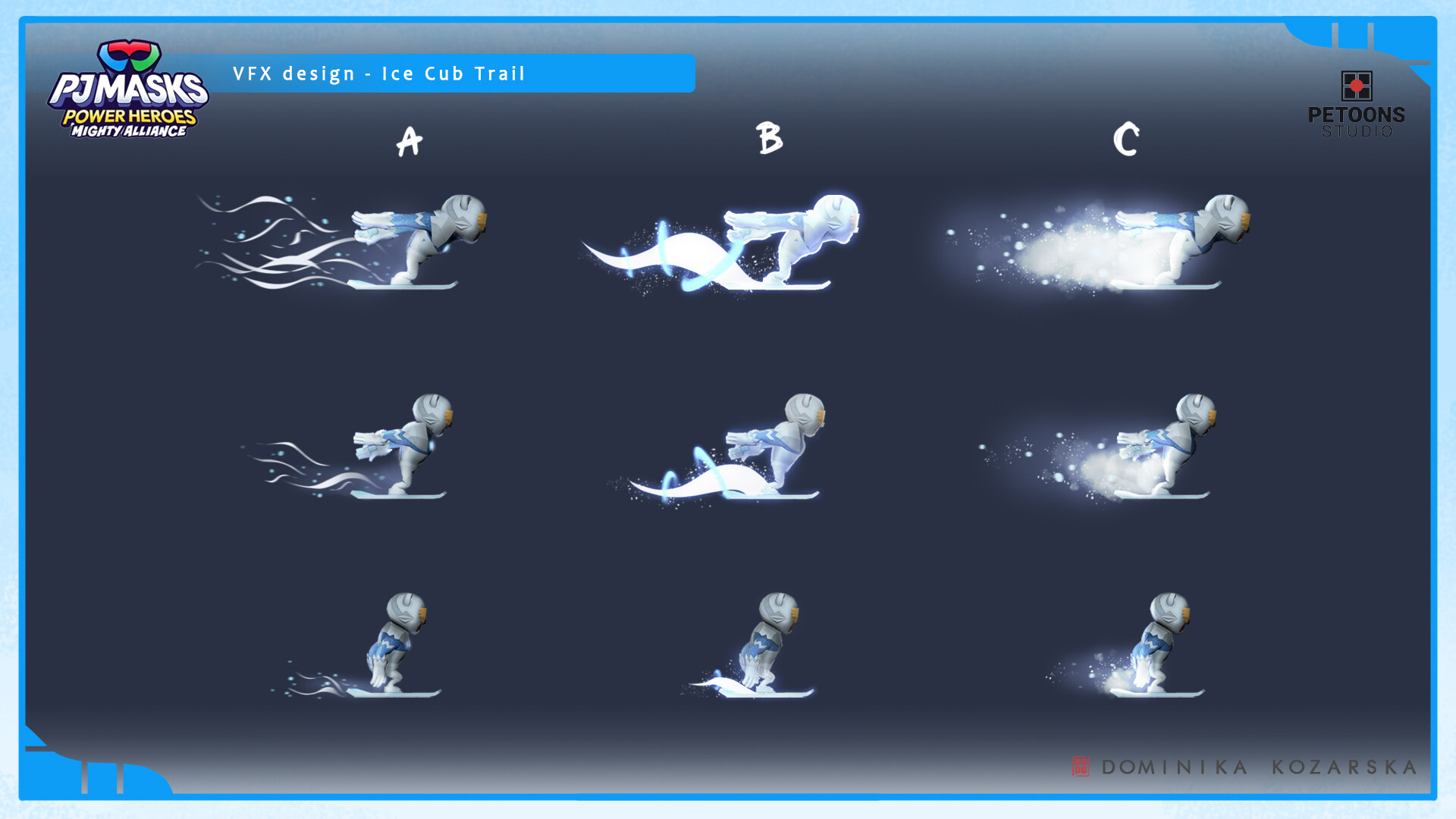 ArtStation - PJ Masks Power Heroes: Mighty Alliance VFX (Ice Cub)