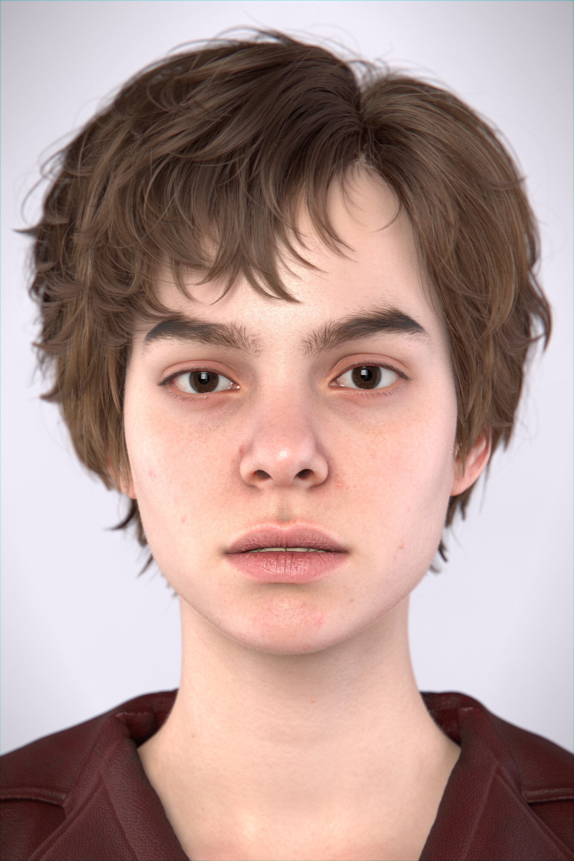 ArtStation - Female 20s Scan Face