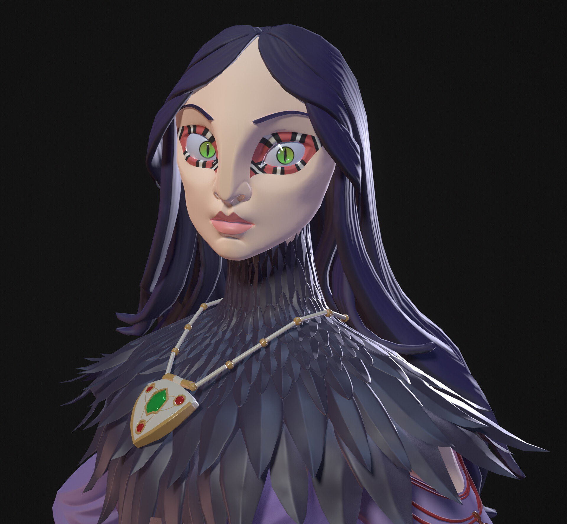 ArtStation - Stylized character 3D model