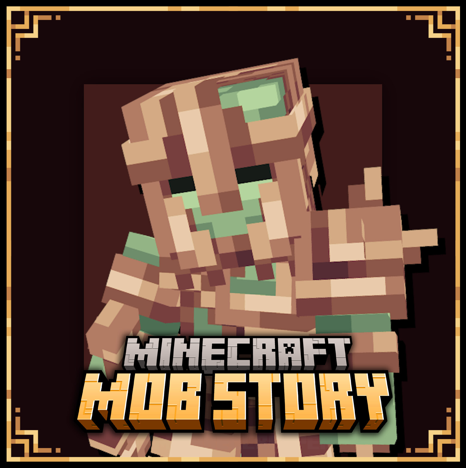 ArtStation - Minecraft Mob Story - Zombie Warrior