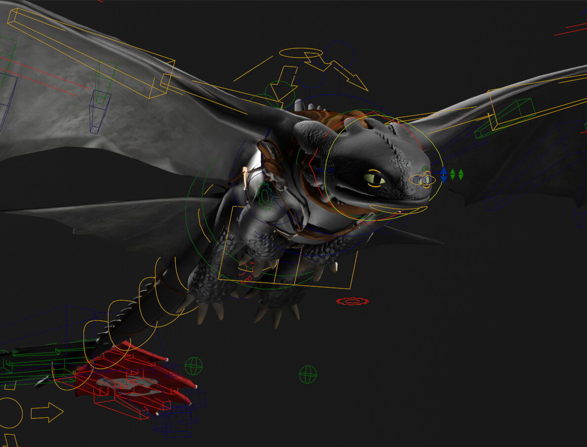 ArtStation - Toothles V_01 Rig (Beta)