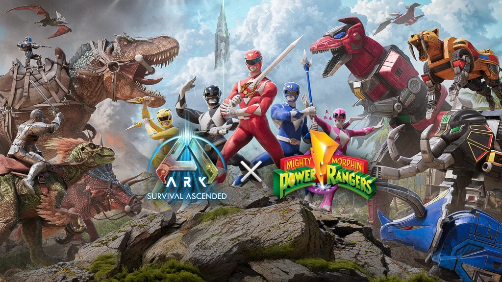 ArtStation - ARK: Survival Ascended x Power Rangers Cosmetic Pack