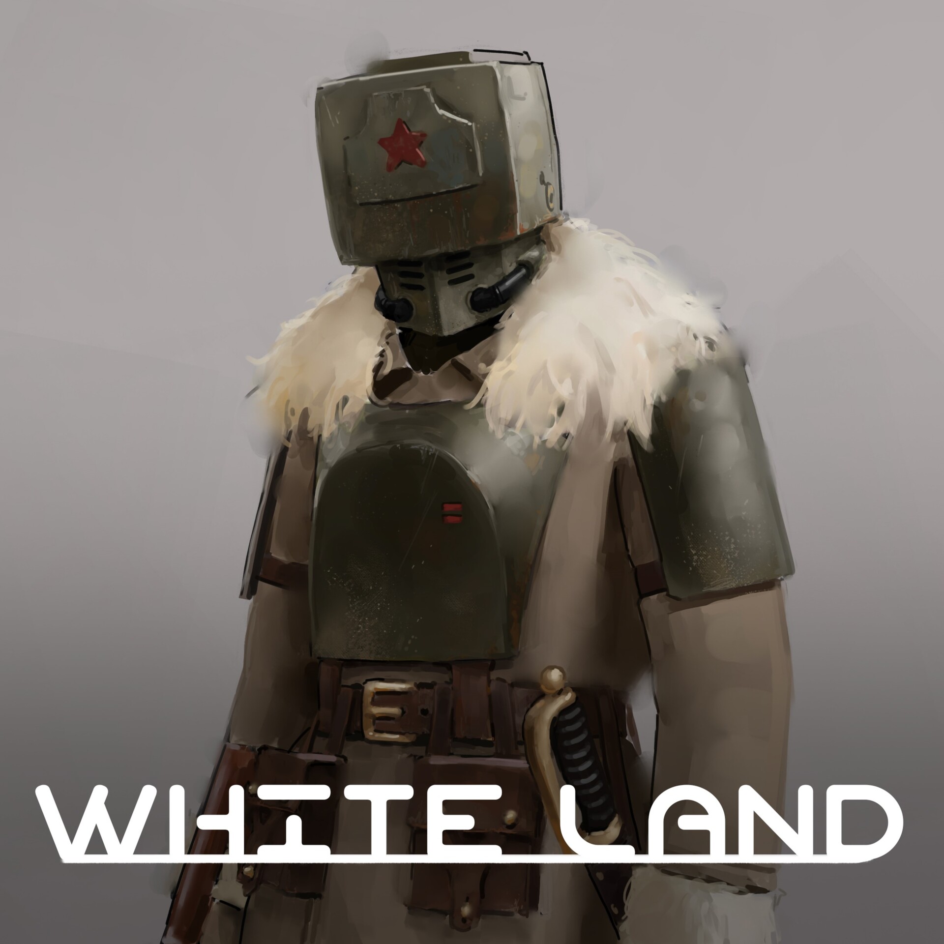 ArtStation - White Land : Soviet Soldier / Part 2