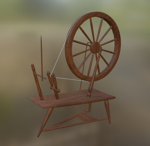 ArtStation - Spinning Wheel