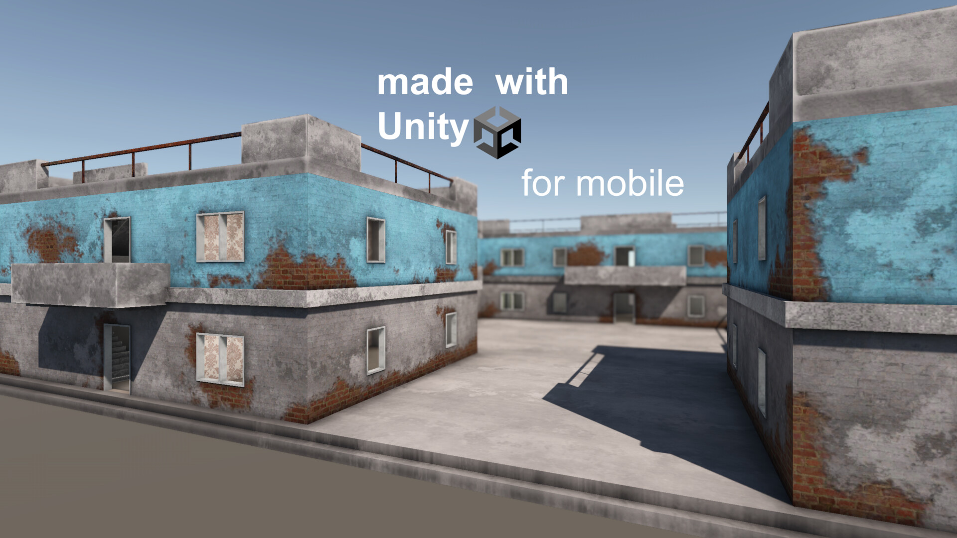 ArtStation - PUBG style building 2000sqm