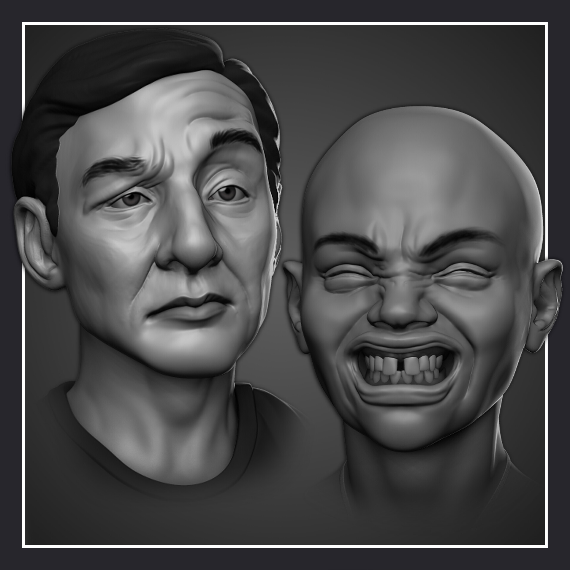 ArtStation - Expression / Body Parts Studies