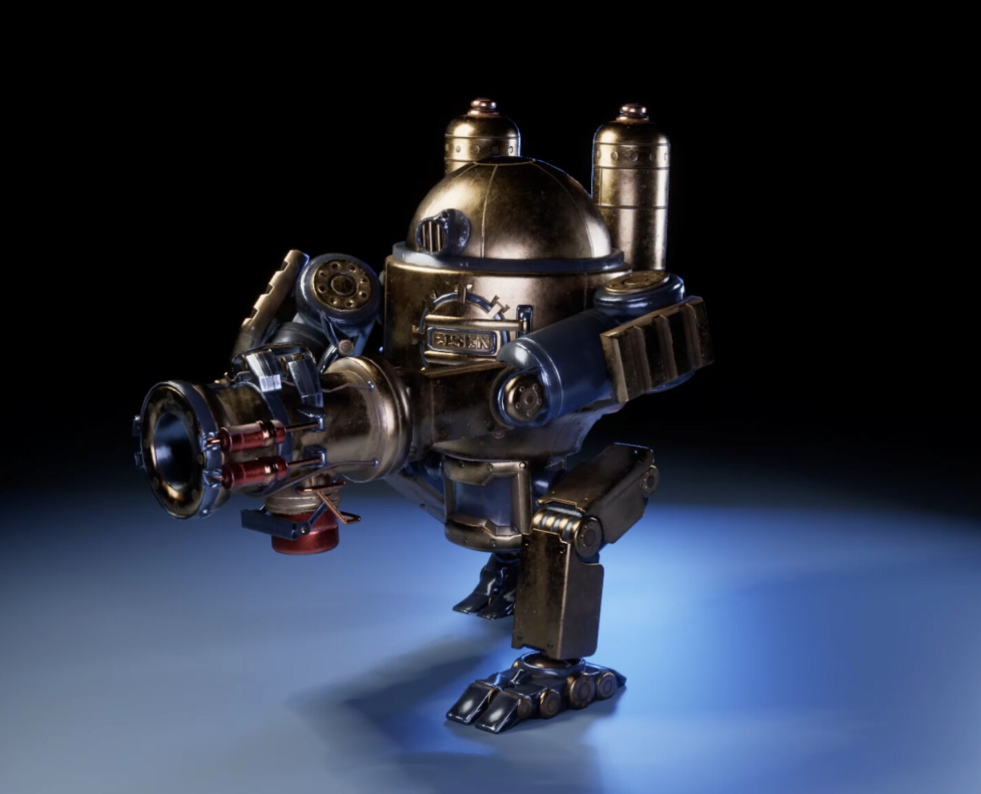 ArtStation - Character rigging and animation Project