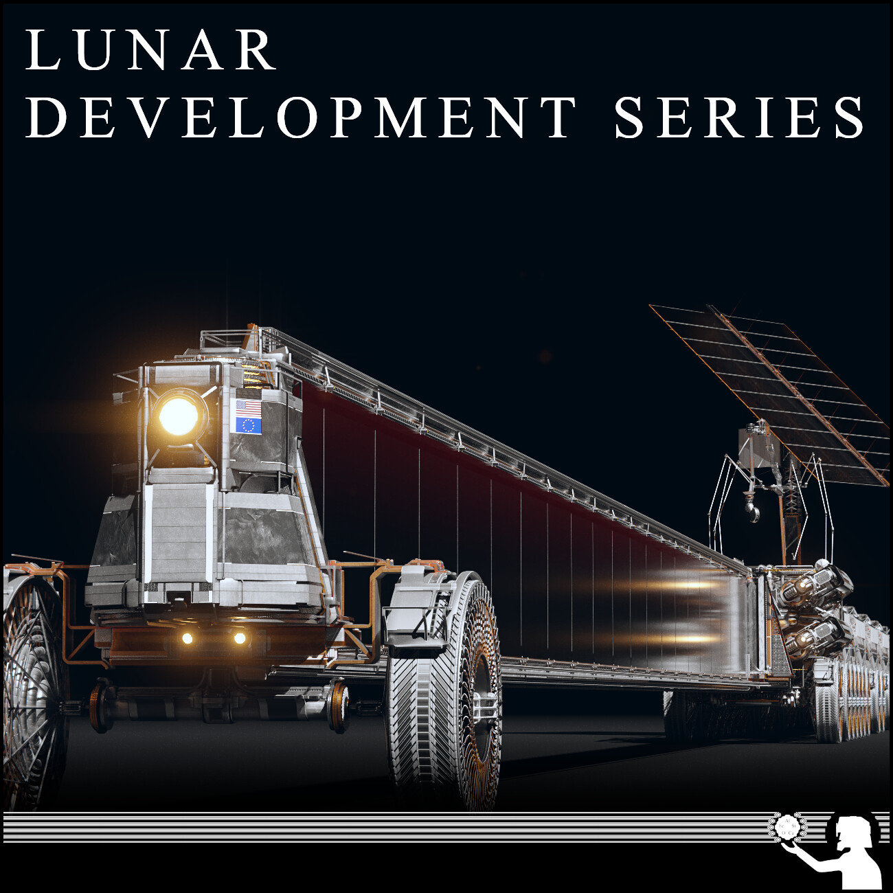 ArtStation - Ruzic nuclear lunar landship