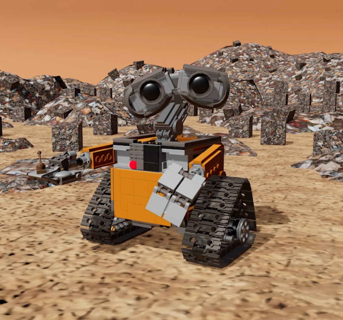 ArtStation - Wall-E overwatch character select animation