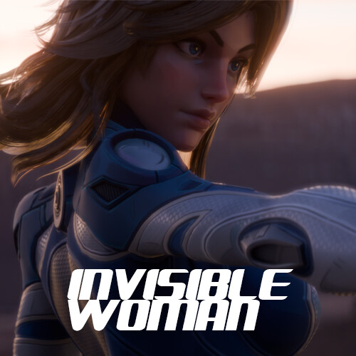 ArtStation - Invisible Woman