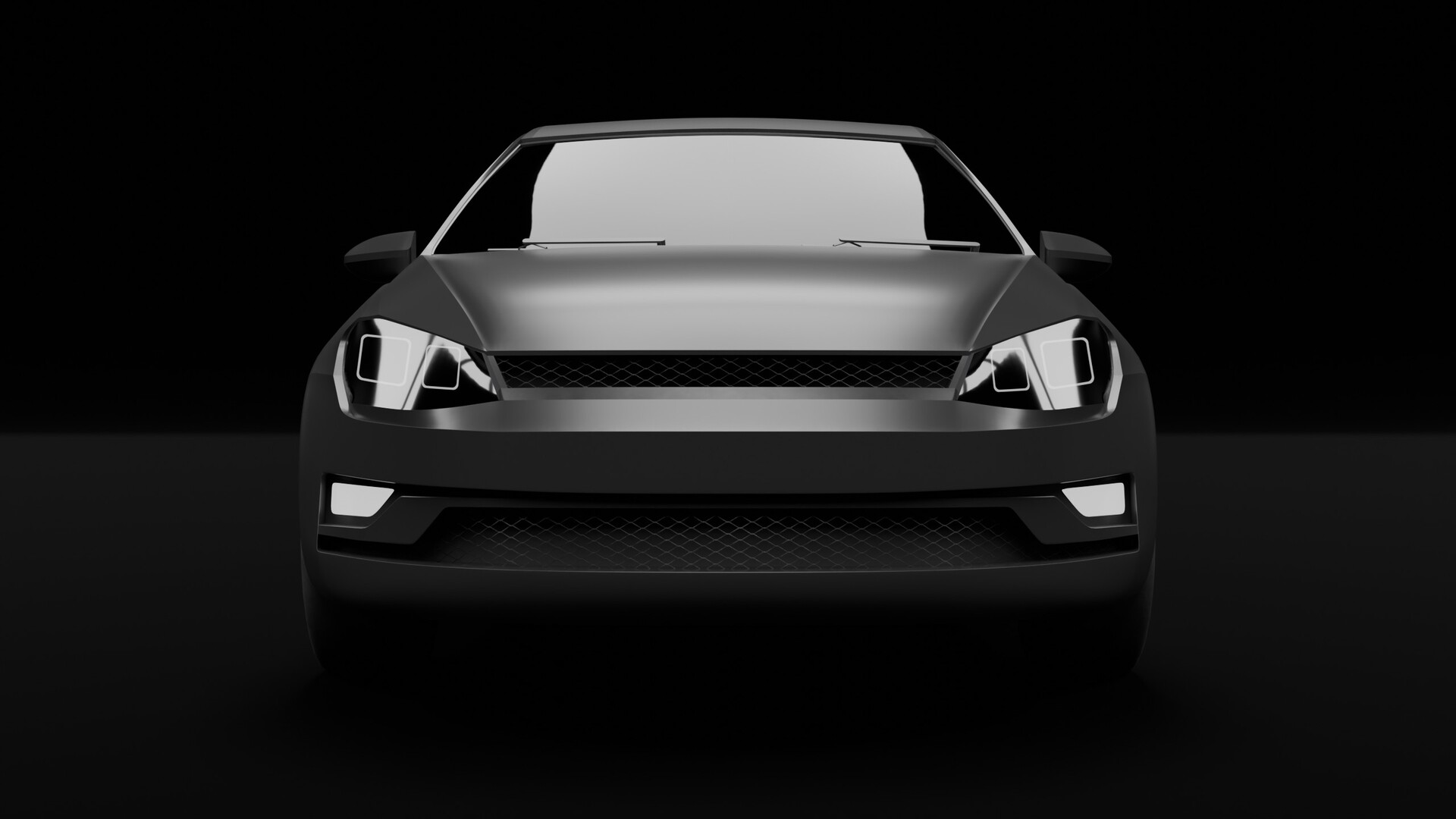 ArtStation - My first car model