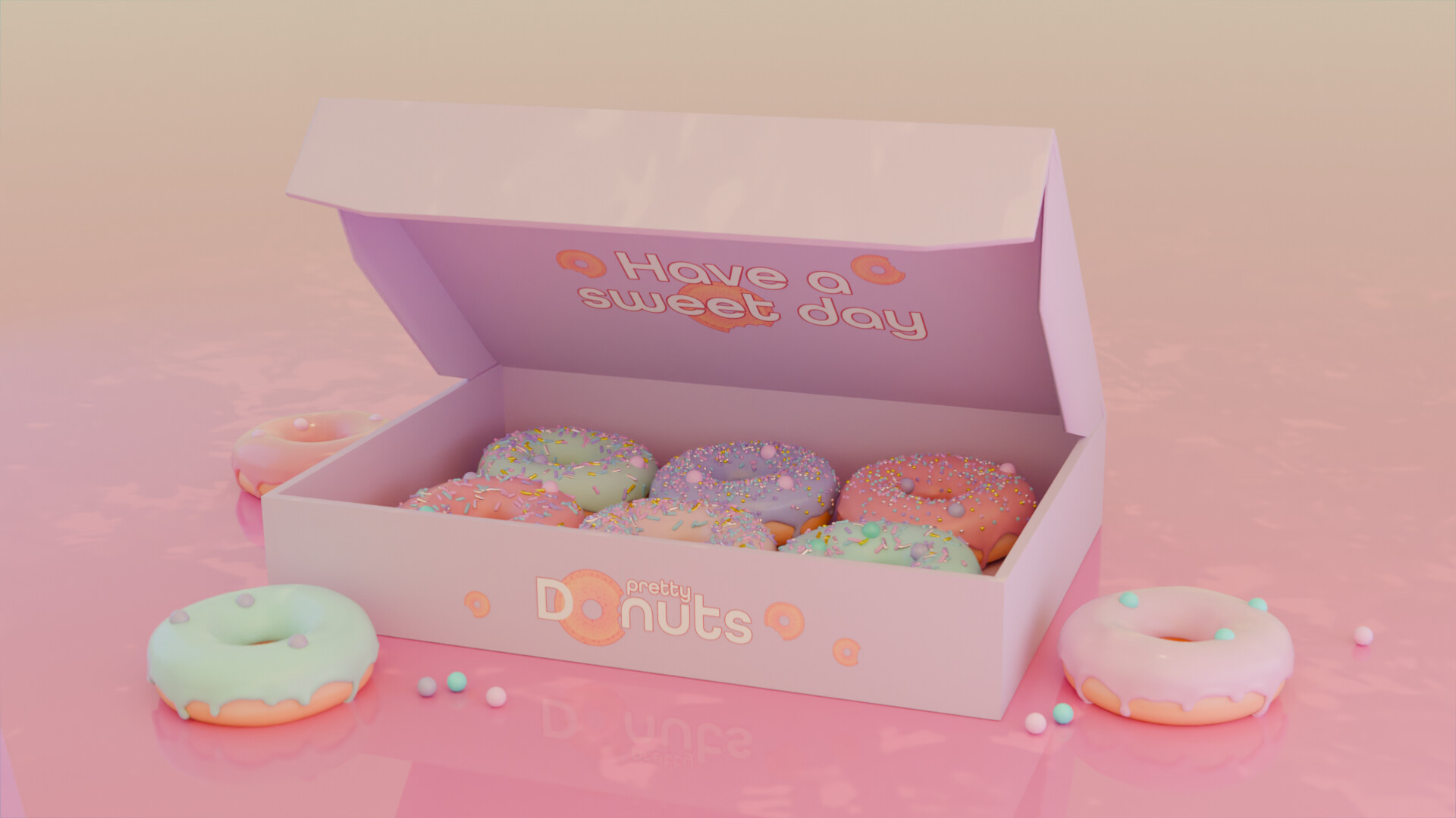 ArtStation - Pretty Donuts