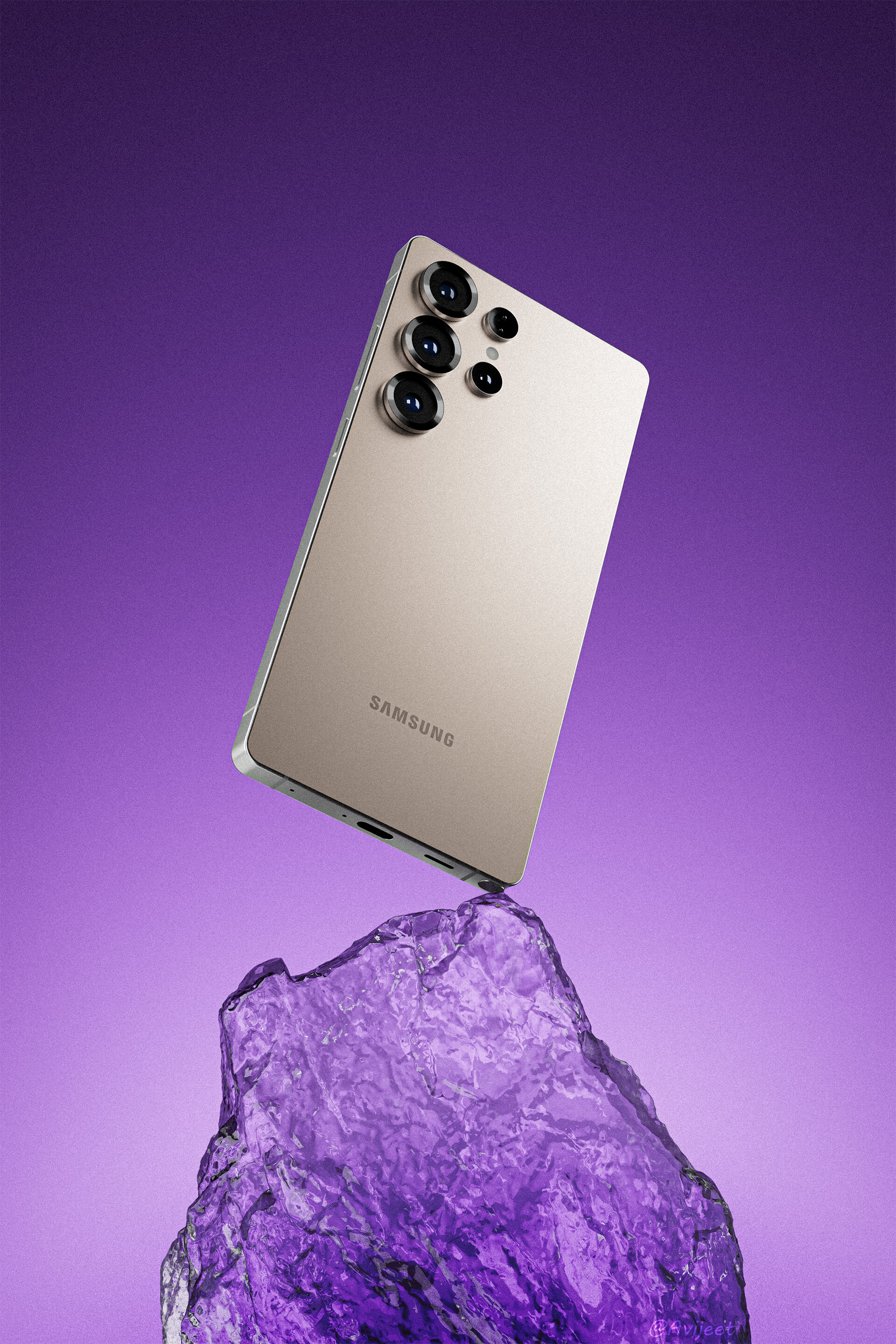 ArtStation - 3D Modeling and Rendering Samsung S25 Ultra