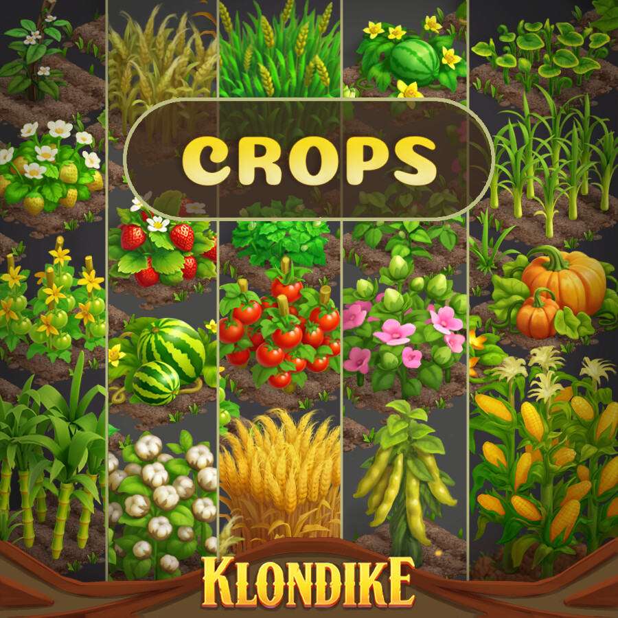 ArtStation - Crops. Klondike