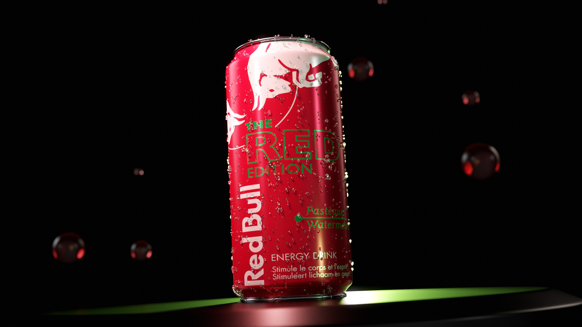 ArtStation - Red Bull (WaterMelon Edition 3D)