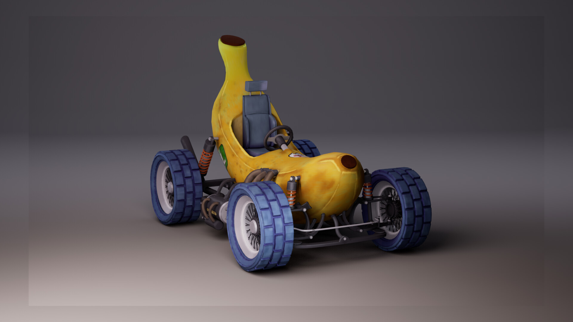 ArtStation - Banana Car