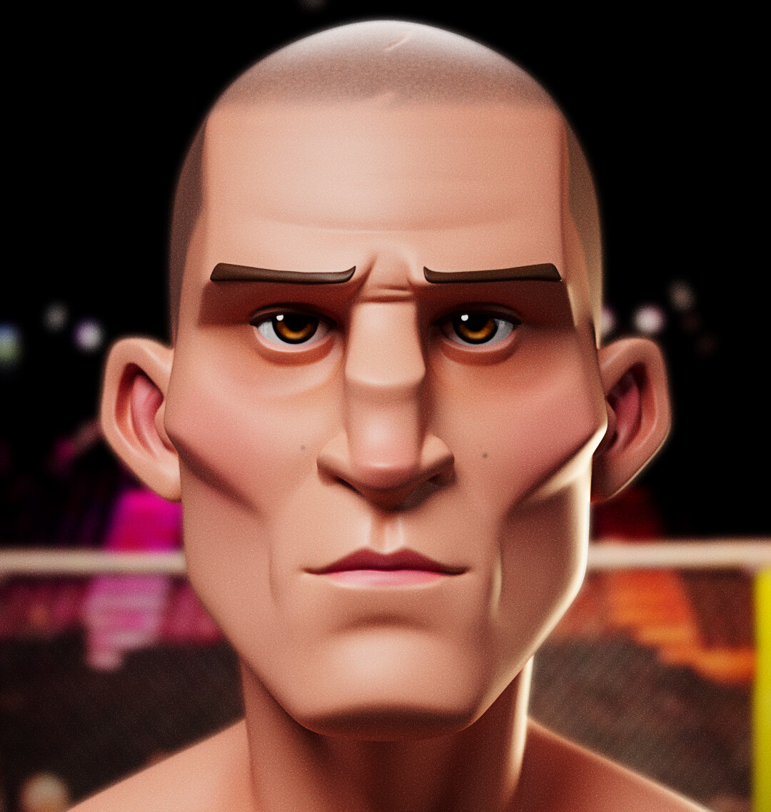 ArtStation - Chama - Alex "Poatan" Pereira