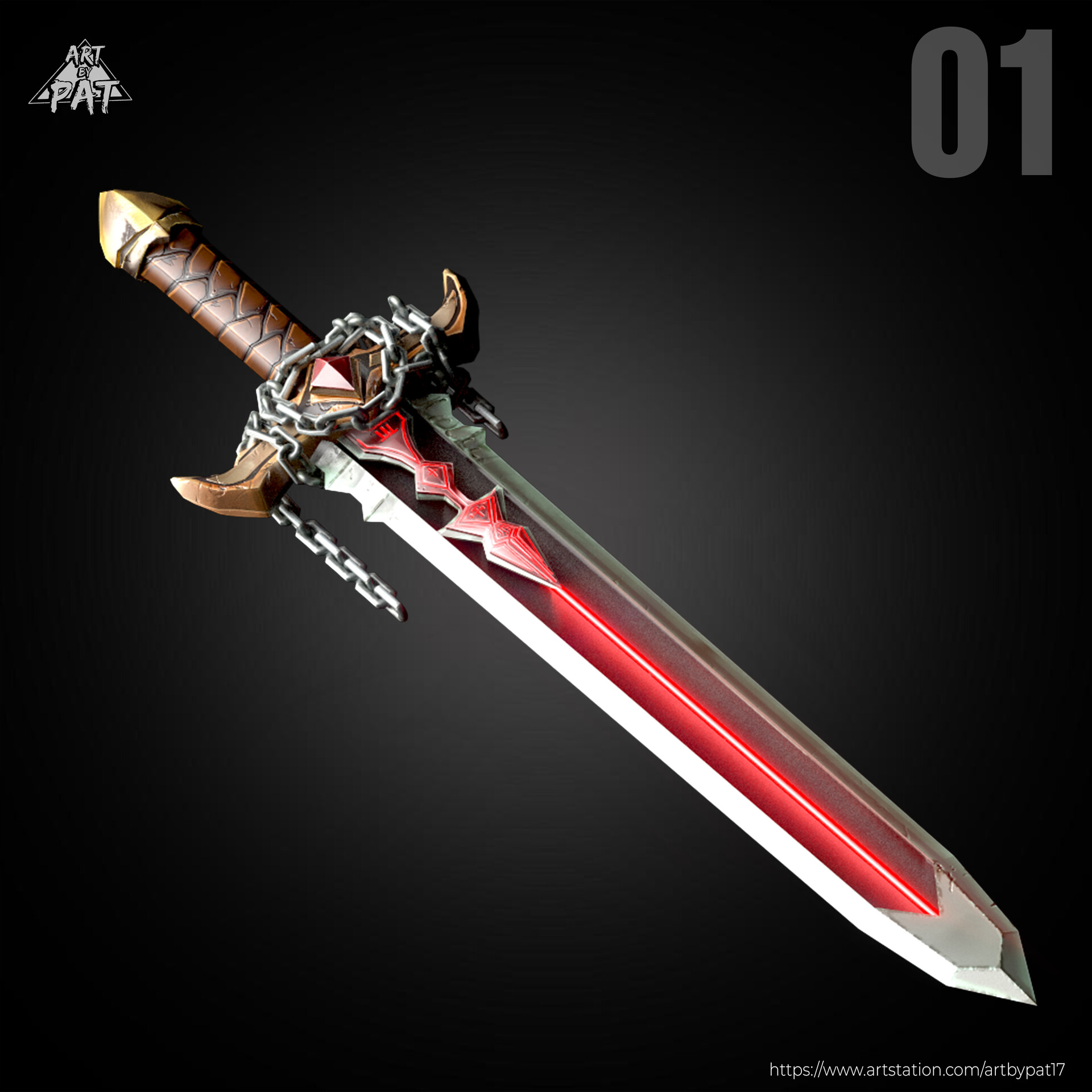 ArtStation - (Stylized) Sword Concept: 01