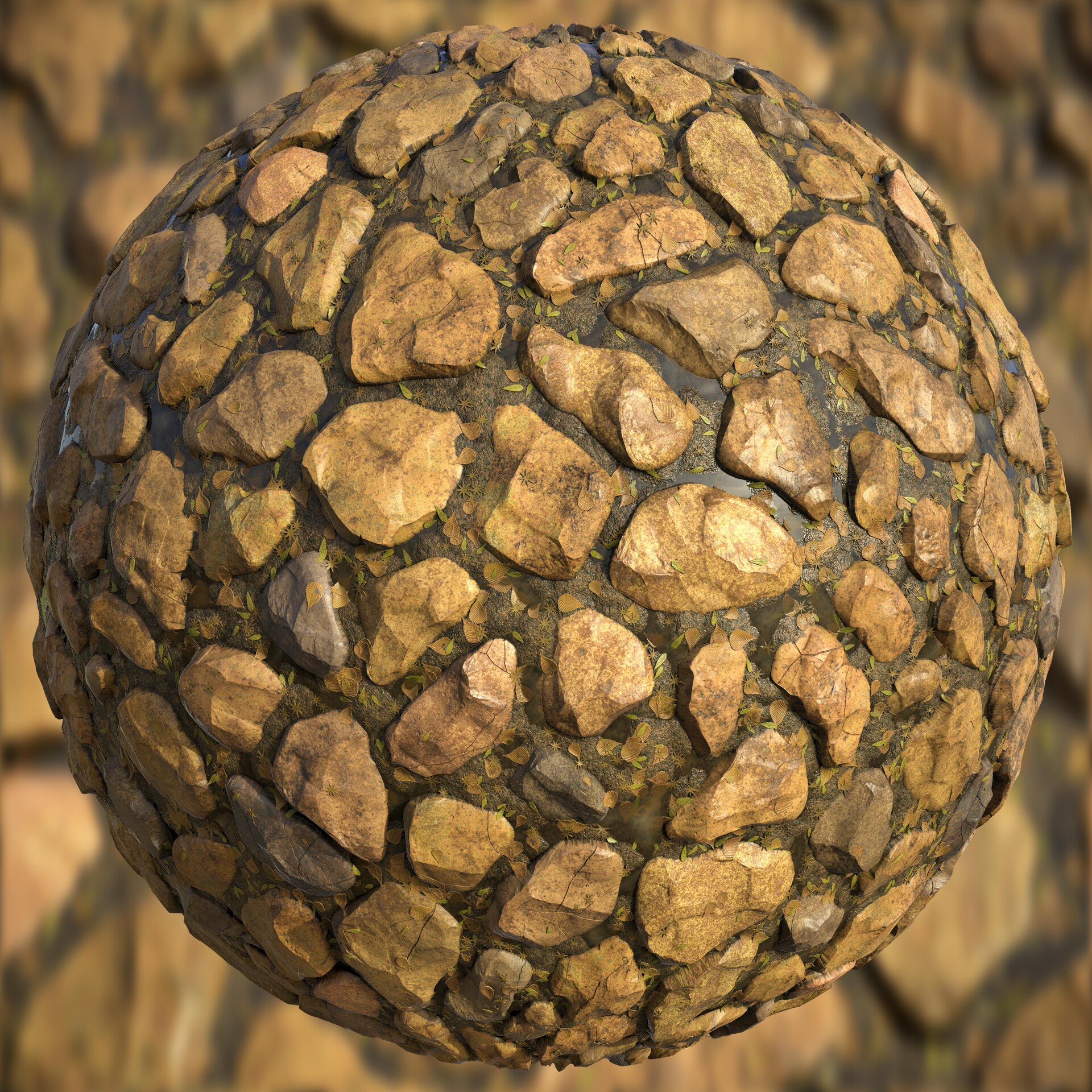 ArtStation - Rocky Ground Material