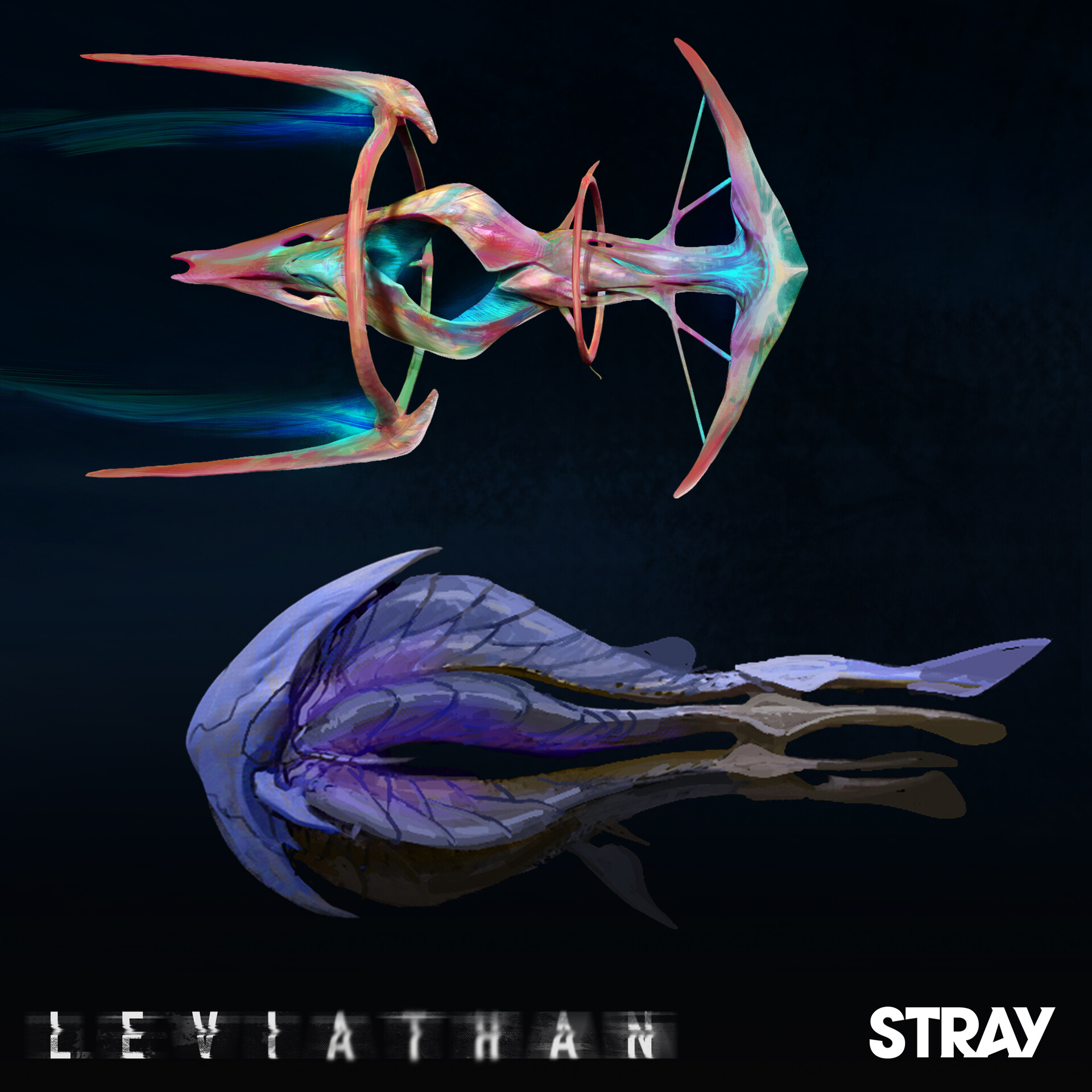 ArtStation - LEVIATHAN - Kalvak ship sketches