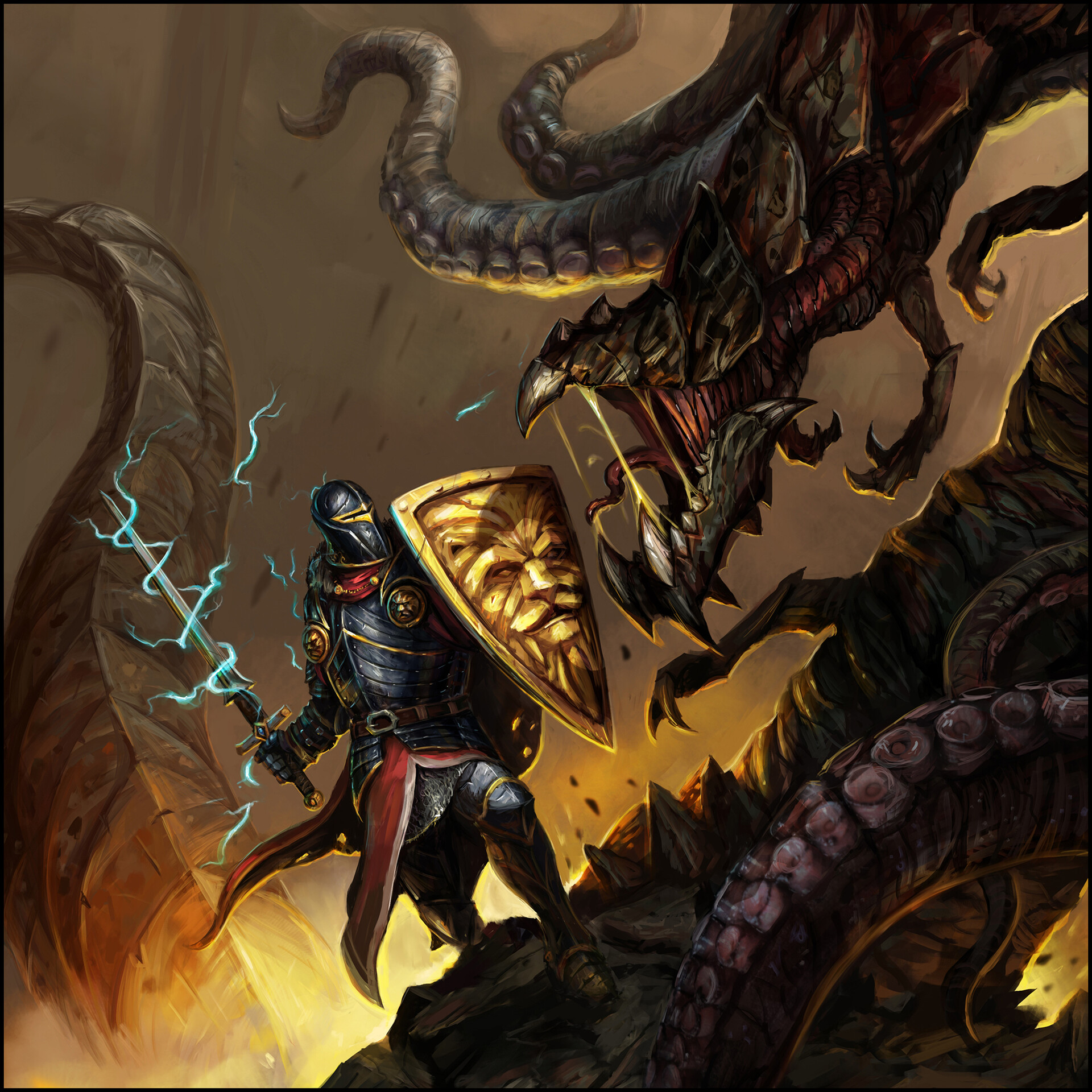 ArtStation - What Once Was - King Worm