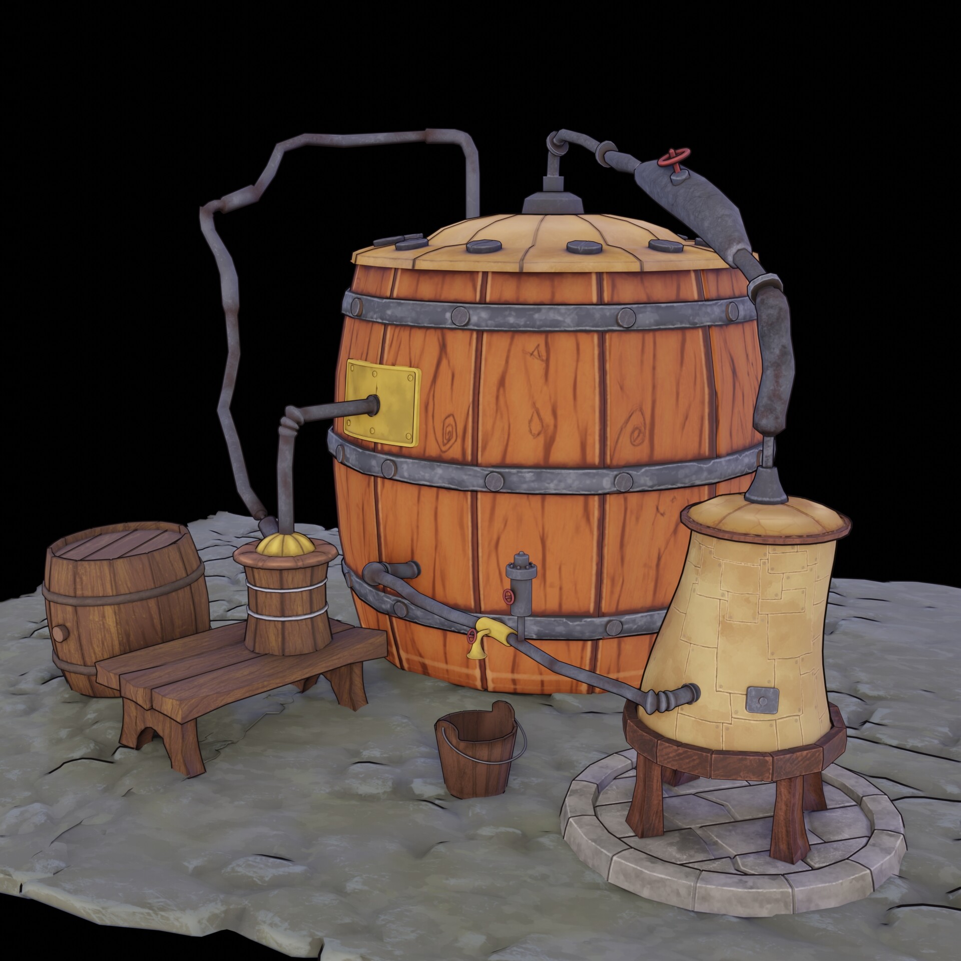 ArtStation - Brewery