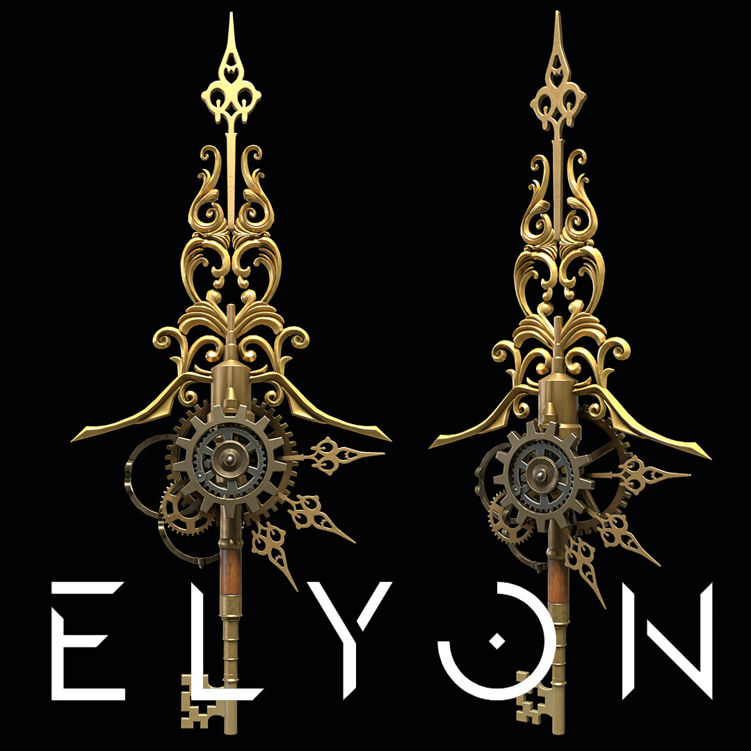 ArtStation - Elyon | Paladin Weapon