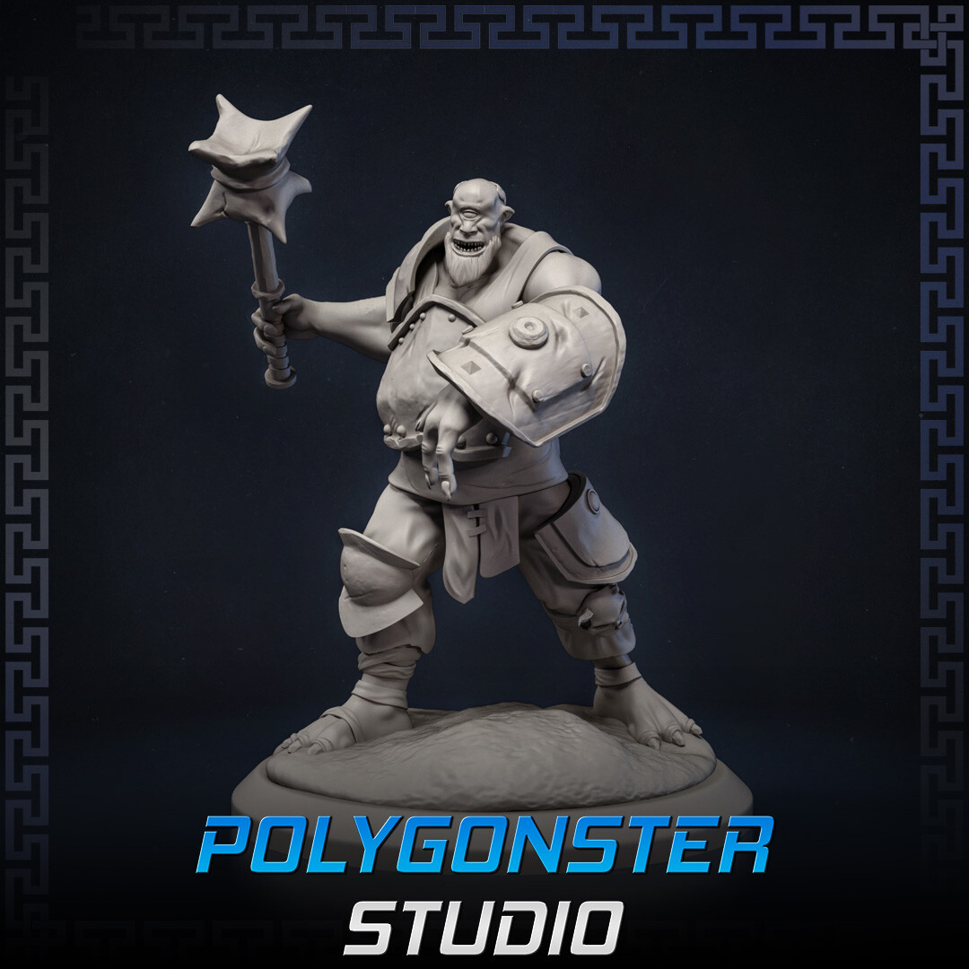 ArtStation - Armored Cyclops