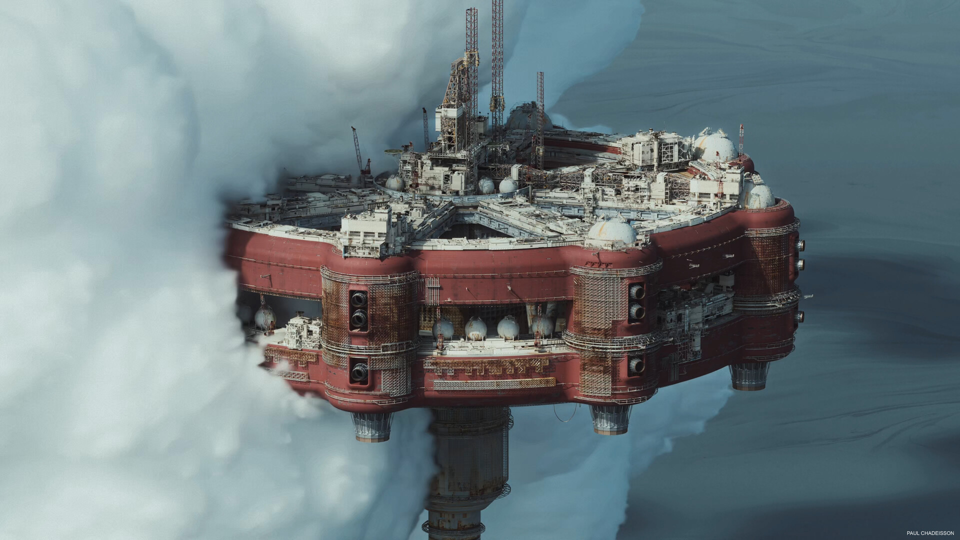 ArtStation - Solstice - 5: Forgotten Archive | Nuclear Fracking