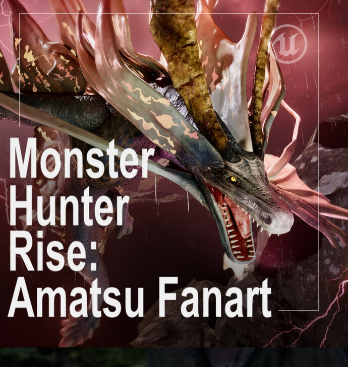 Suki Tam - Monster Hunter Rise: Amatsu Fan Art