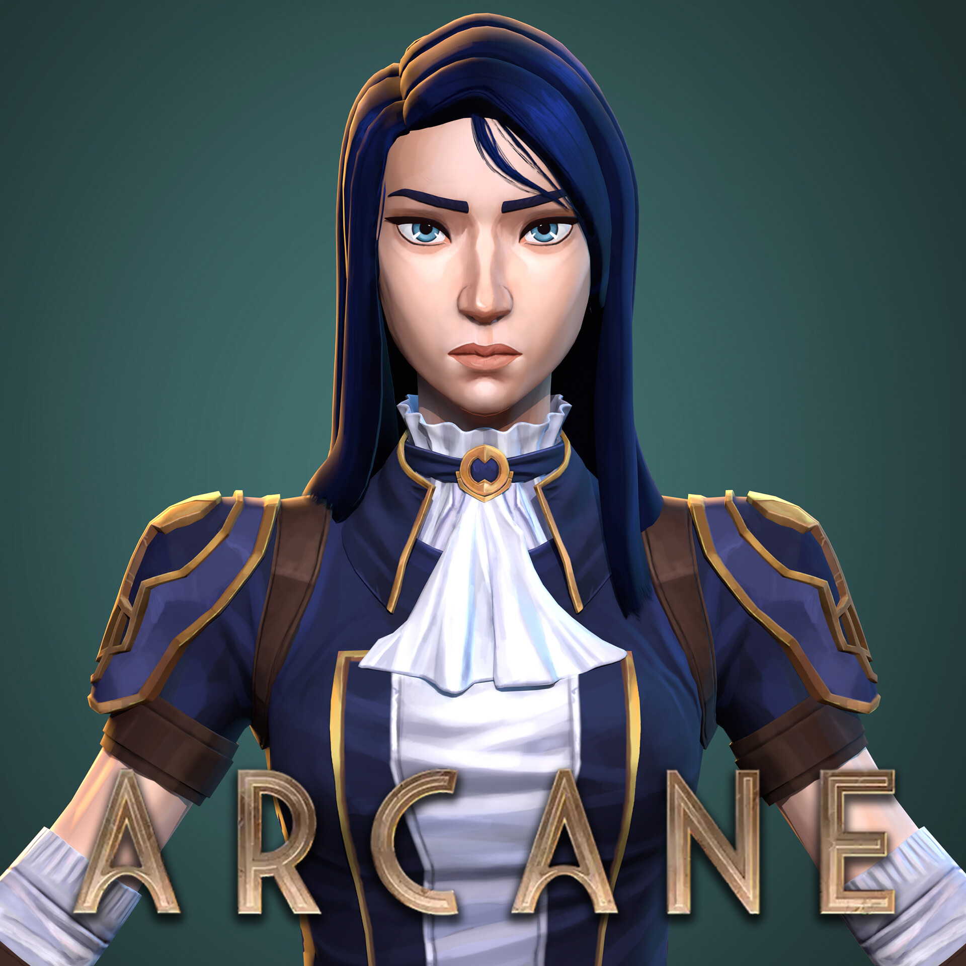 ArtStation - Arcane Caitlyn