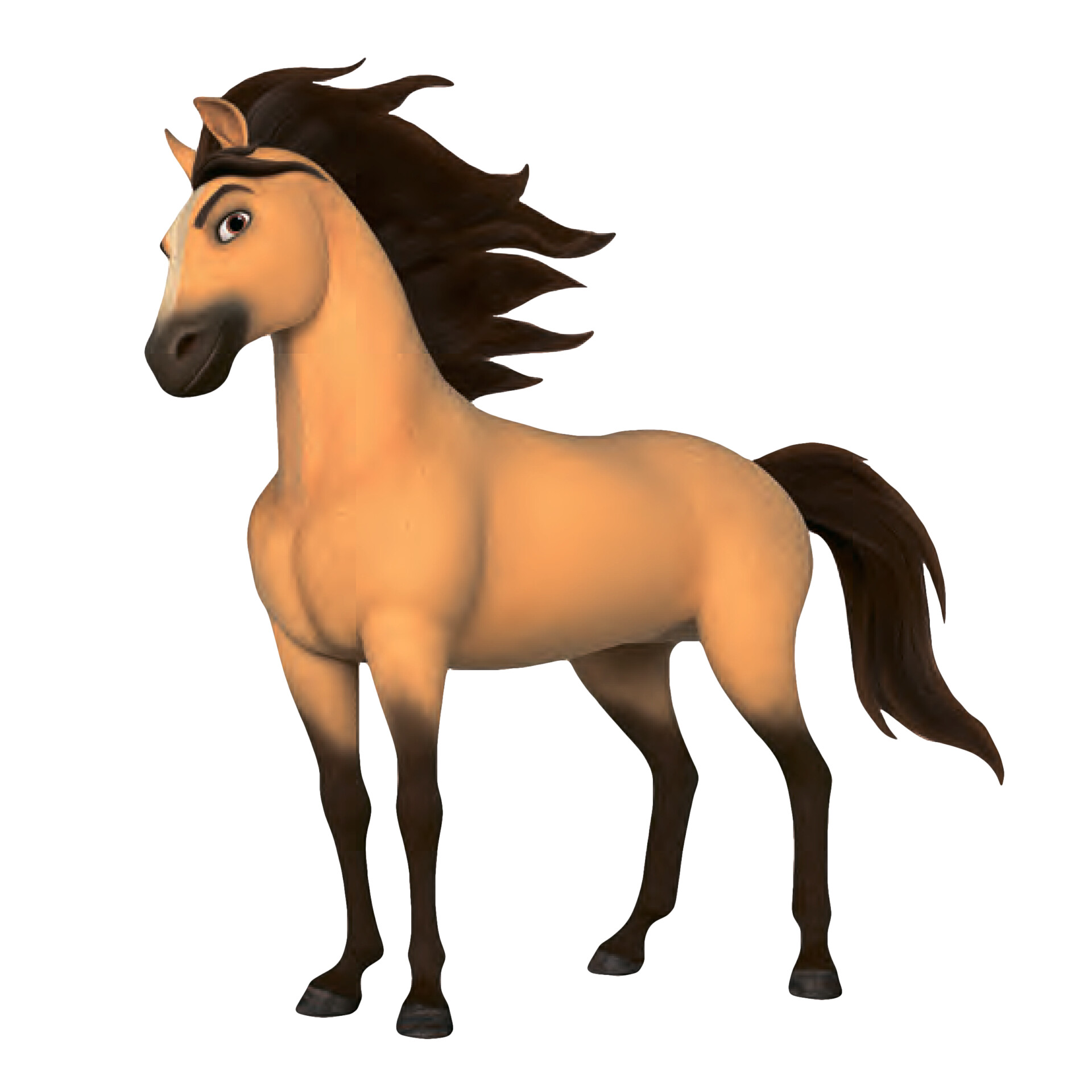 ArtStation - Spirit Untamed Horse 2021_3D