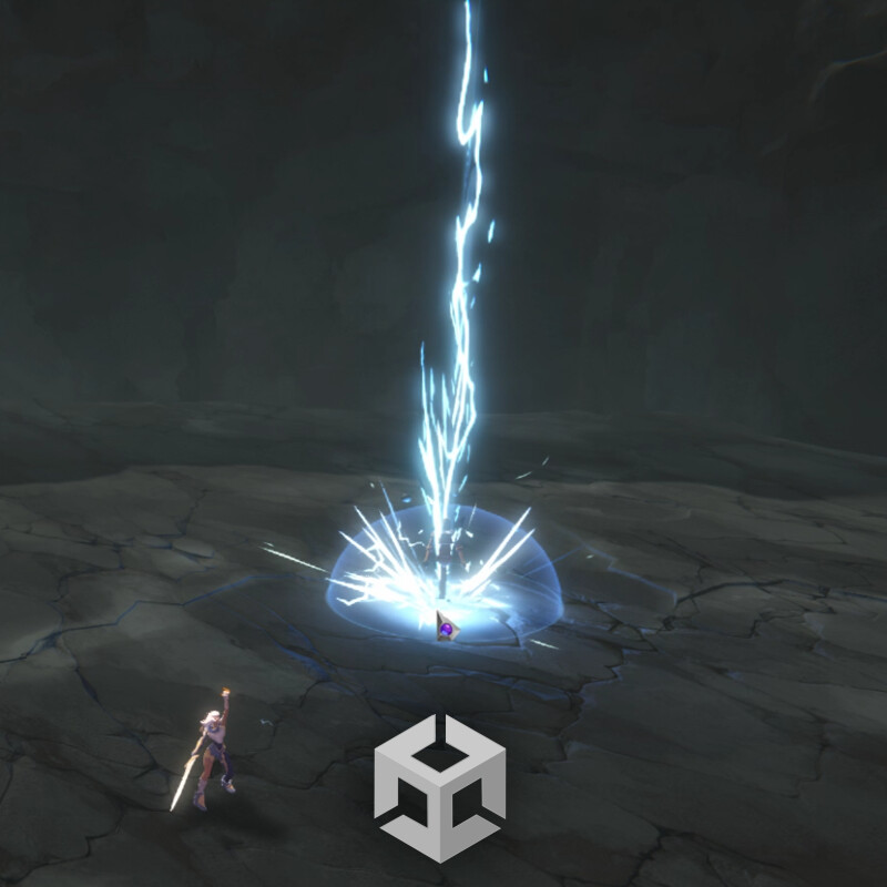 ArtStation - Lightning Strike VFX - Unity