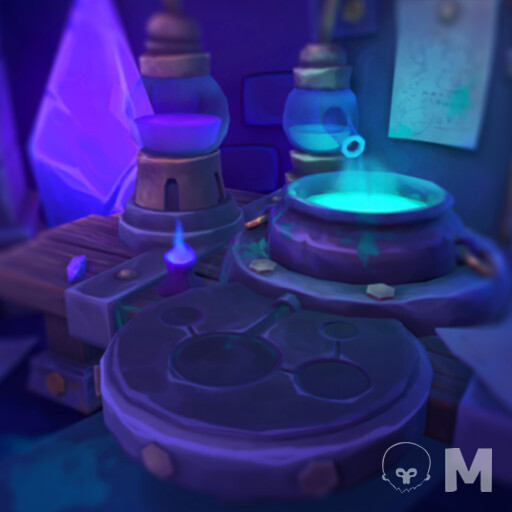 ArtStation - Alchemy room