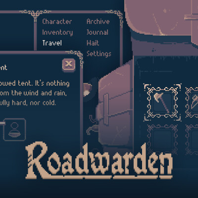 ArtStation - Roadwarden: UI Redesign - Gameplay UI