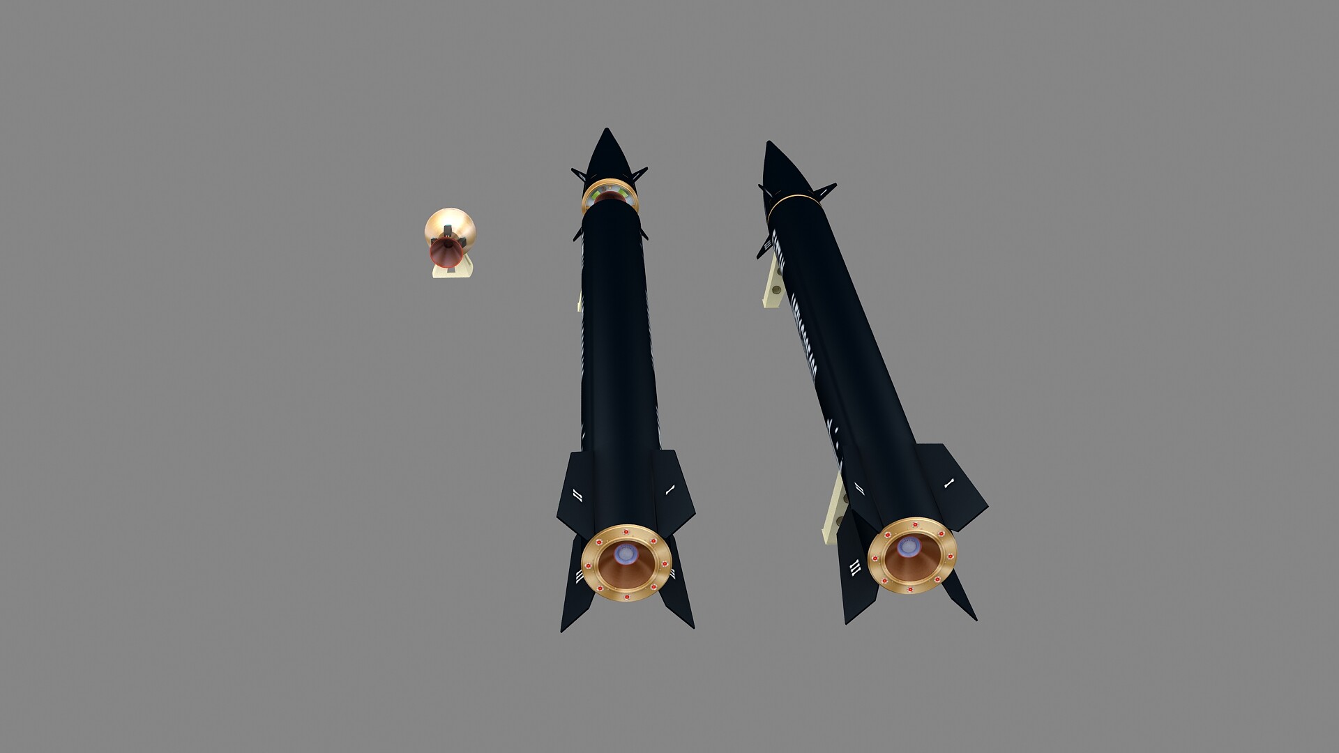 ArtStation - Iran Fattah-01 Hypersonic Missile 3d Model