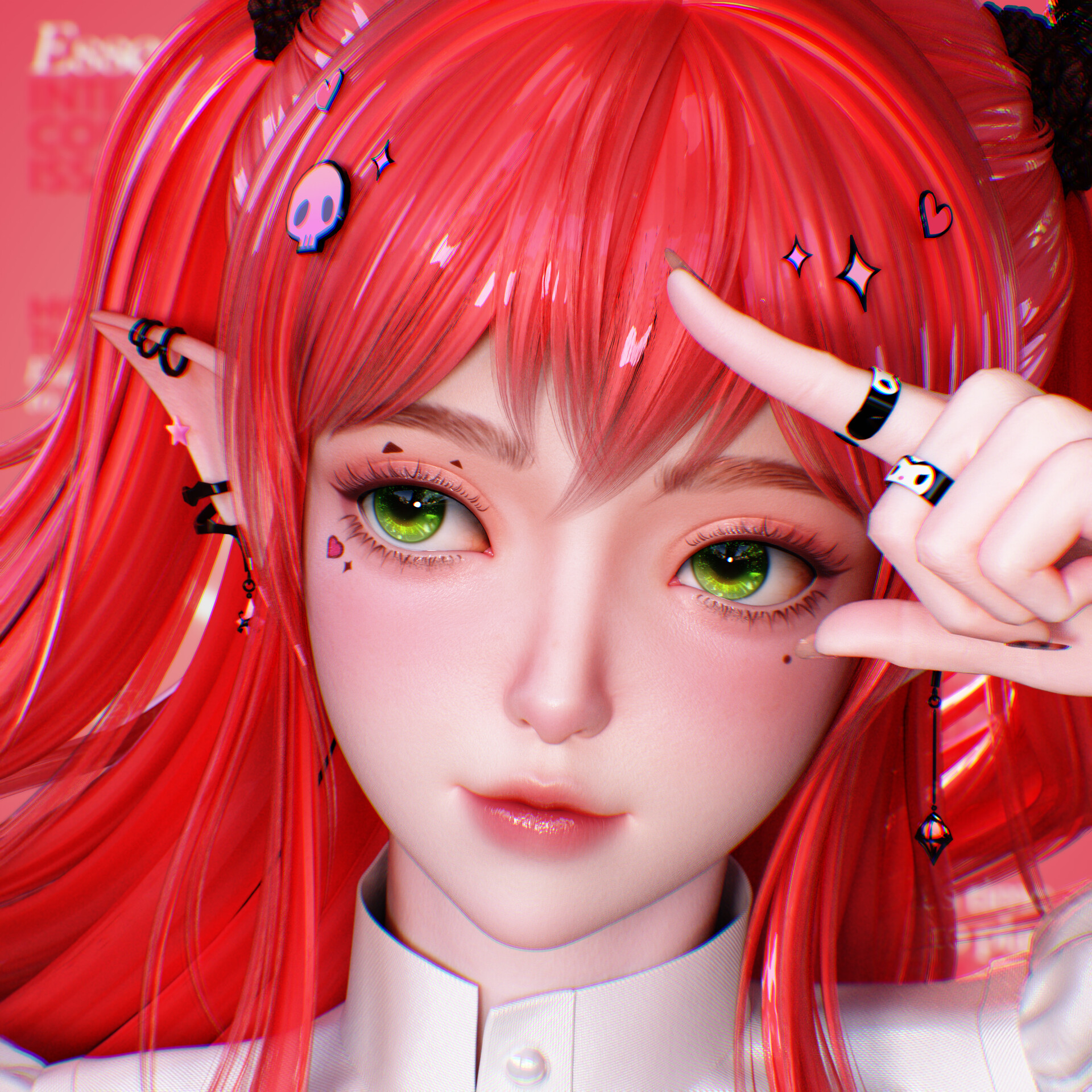 ArtStation - 喜欢Cosplay的女友 Succubus