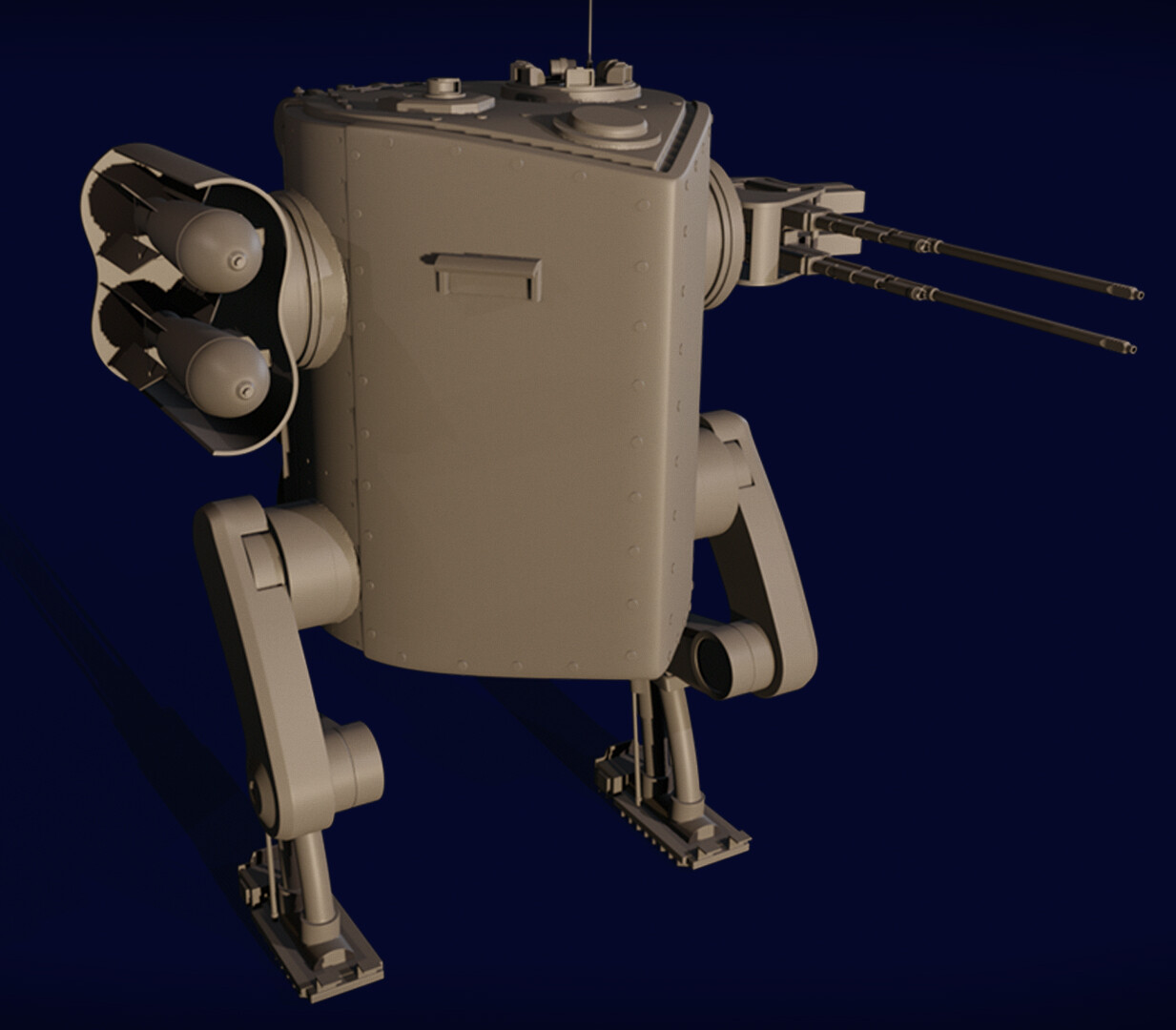 ArtStation - Soviet Mech