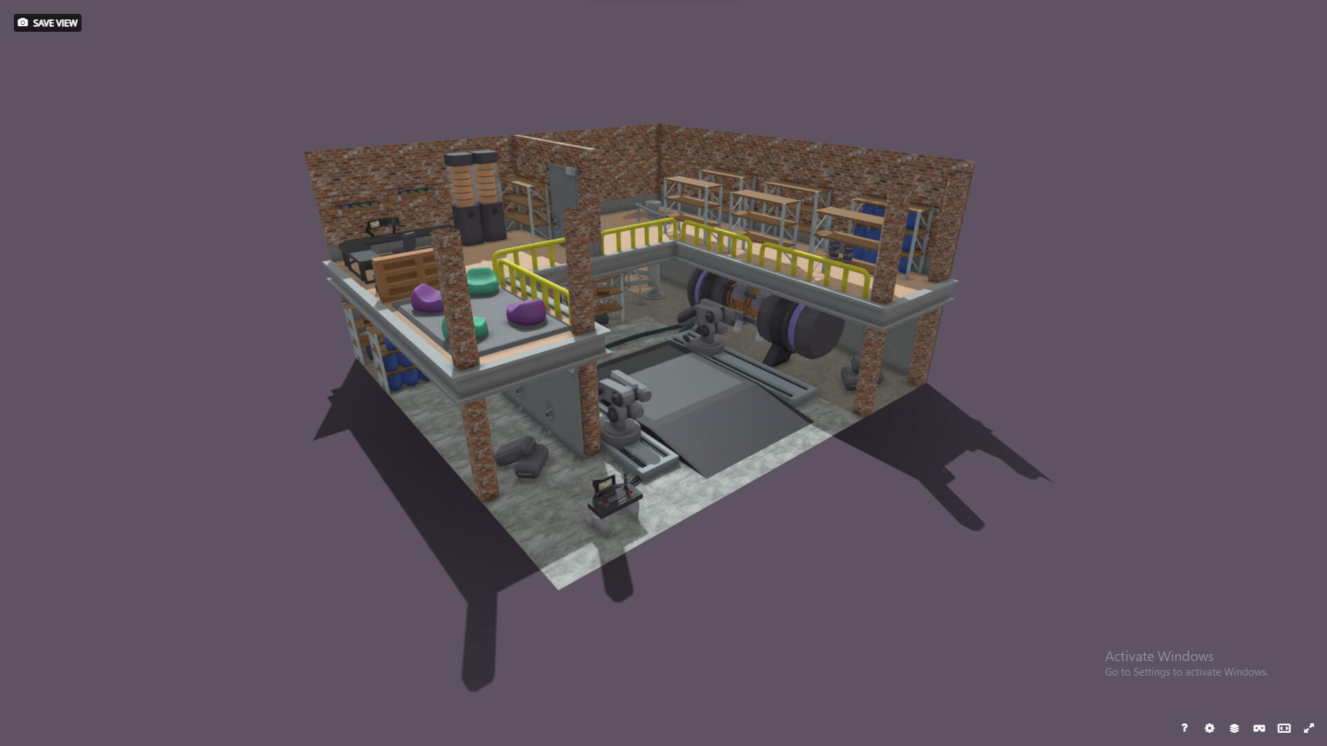 ArtStation - 3D Isometric Room