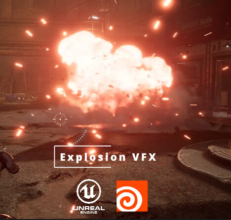 ArtStation - Explosion VFX