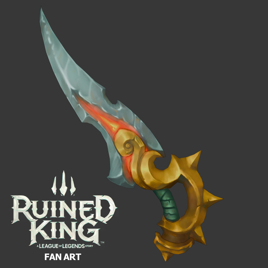 ArtStation - Ruined King Dagger Fan art